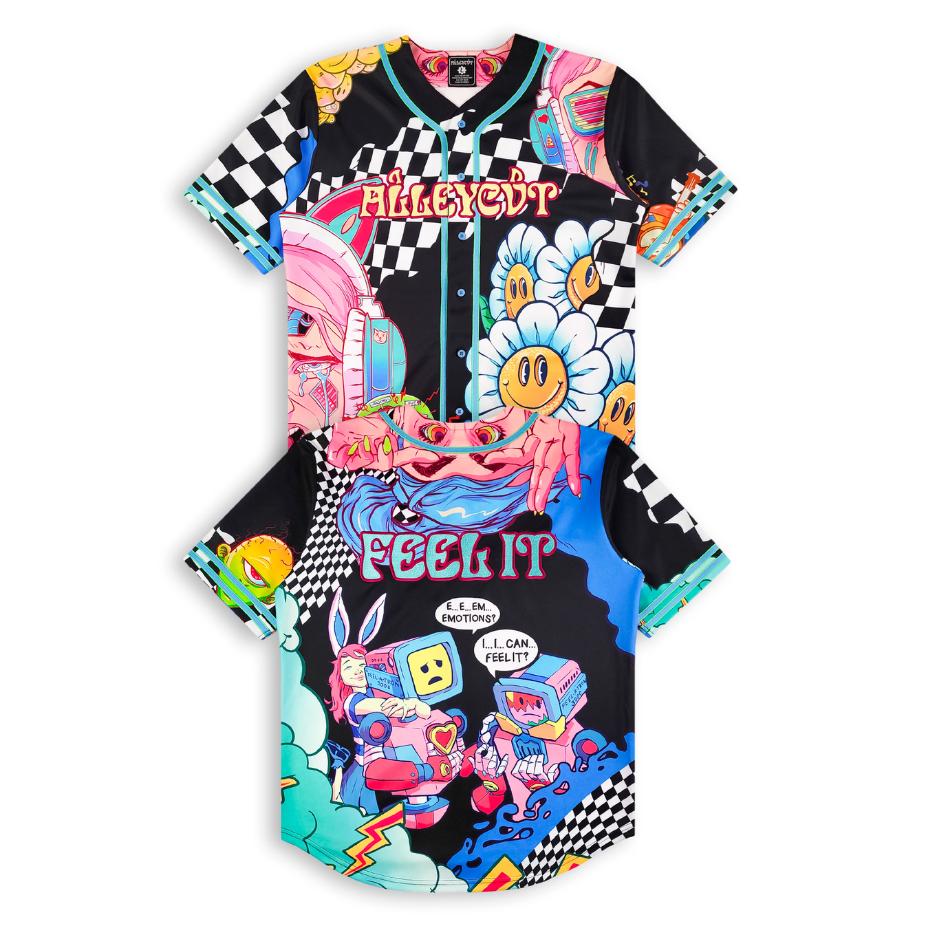 ALLEYCVT - FEEL IT BASEBALL JERSEY – ALLEYCVT STORE